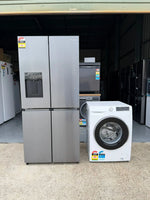 Hisense 483L Fridge (Ice Maker Not Working) & Samsung 9kg Washing ...